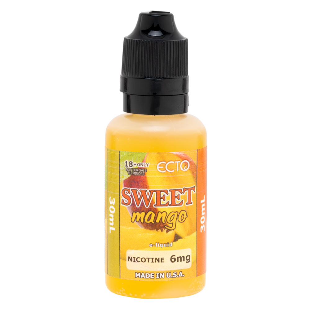 Sweet Mango E-Liquid - 30mL, ecto liquid
